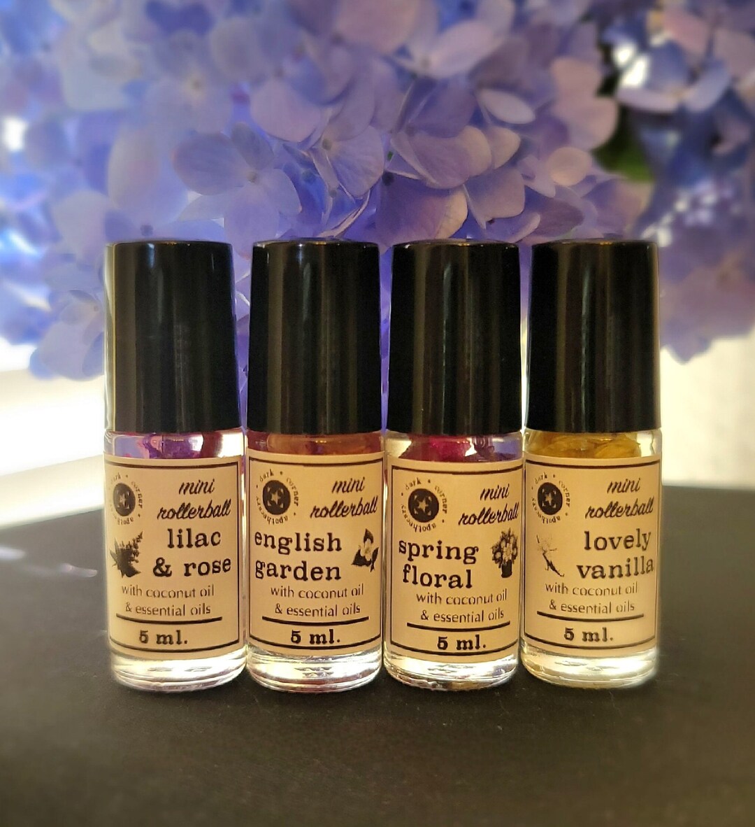 Mini All-natural Essential Oil Perfume Rollerball Fragrance - 5 Ml ...