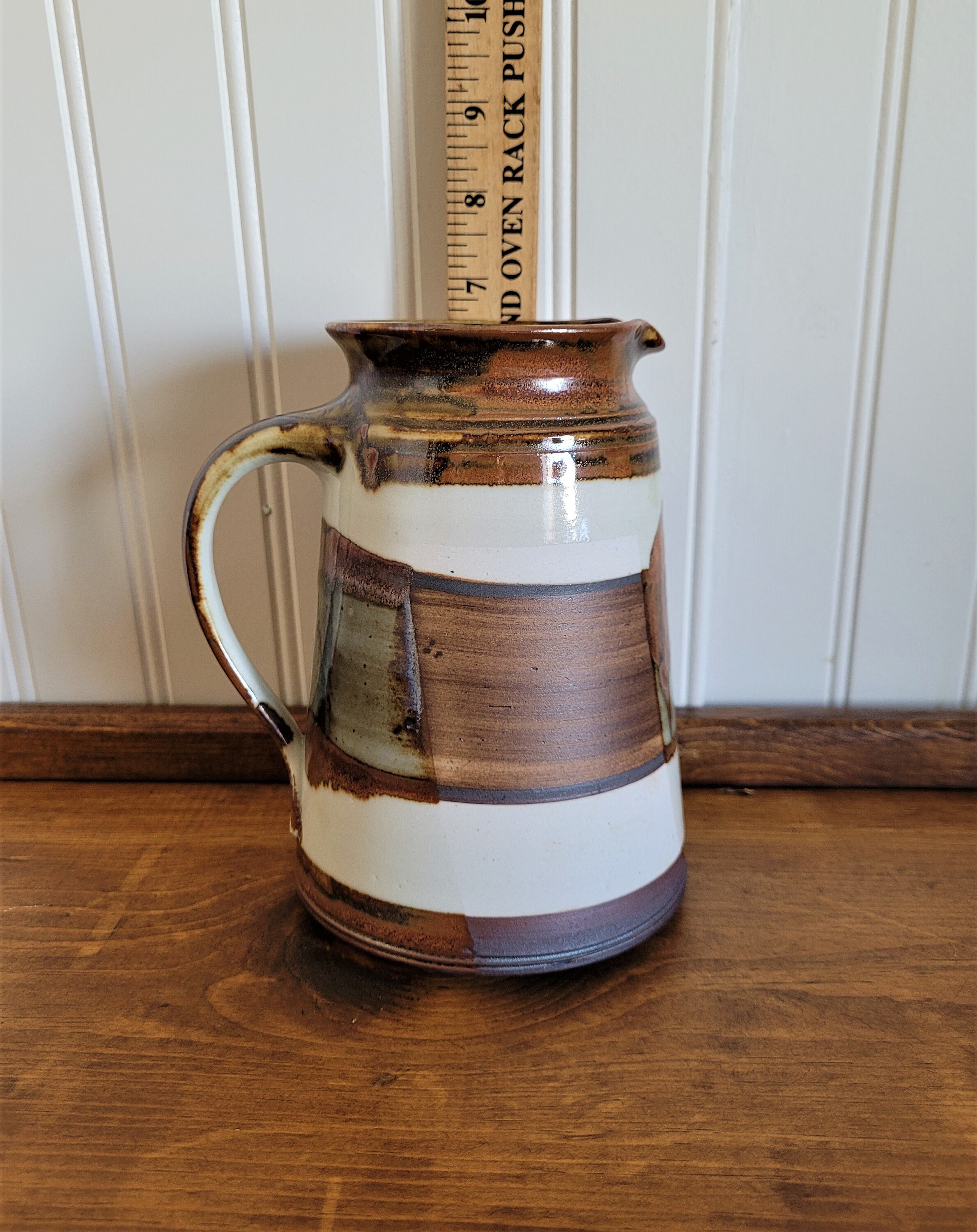 Vintage Sam Scott Studio Pottery Pitcher / Hand Thrown Pacific ...