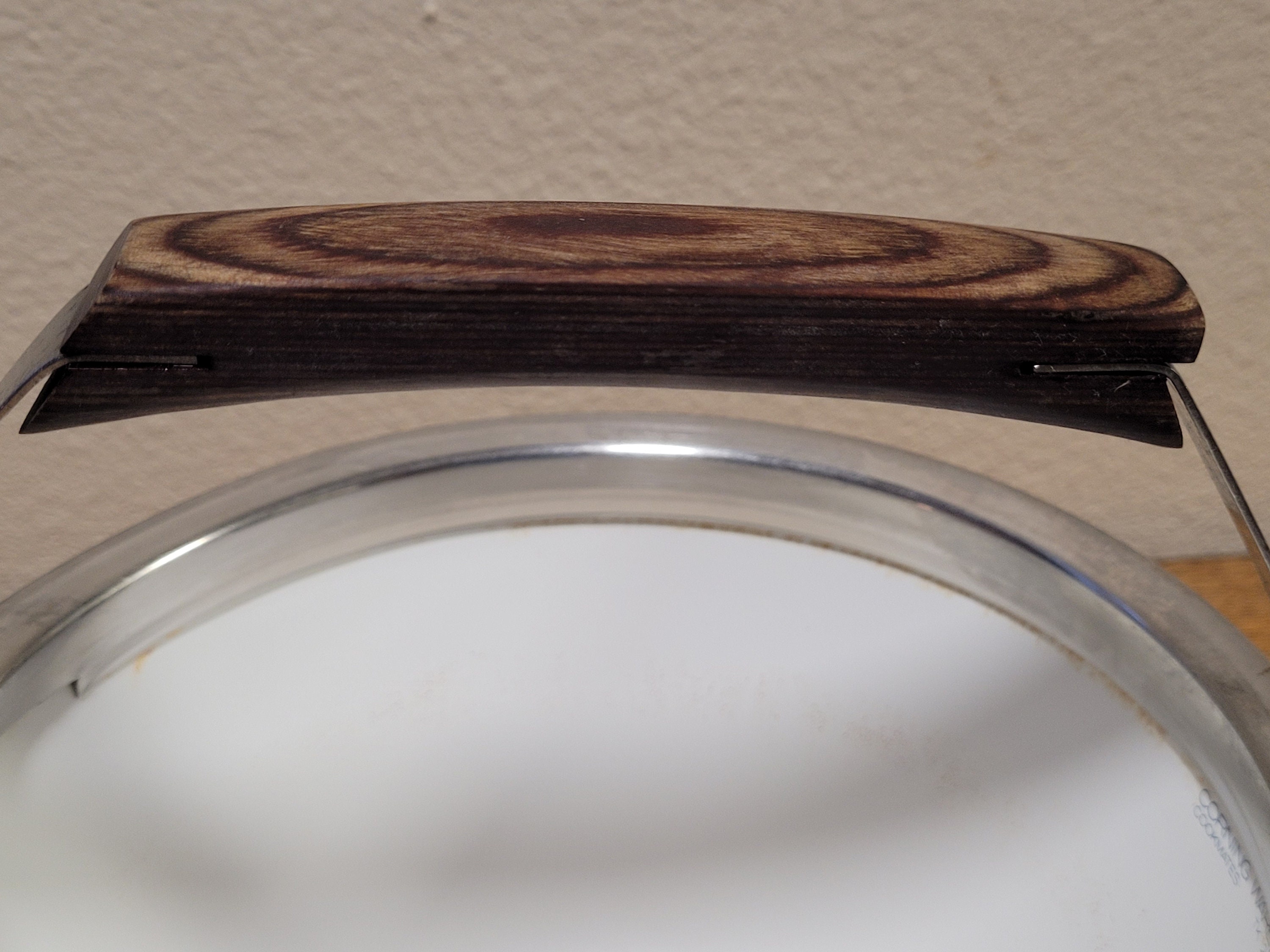 Vintage Mid Century Corning Ware Cookmates Tea Kettle TK2 / Rare Wood ...