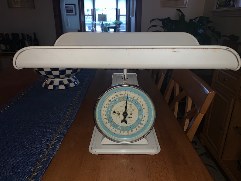 Vintage Baby Scale - Etsy