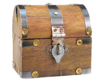 Small Treasure Chest - Etsy