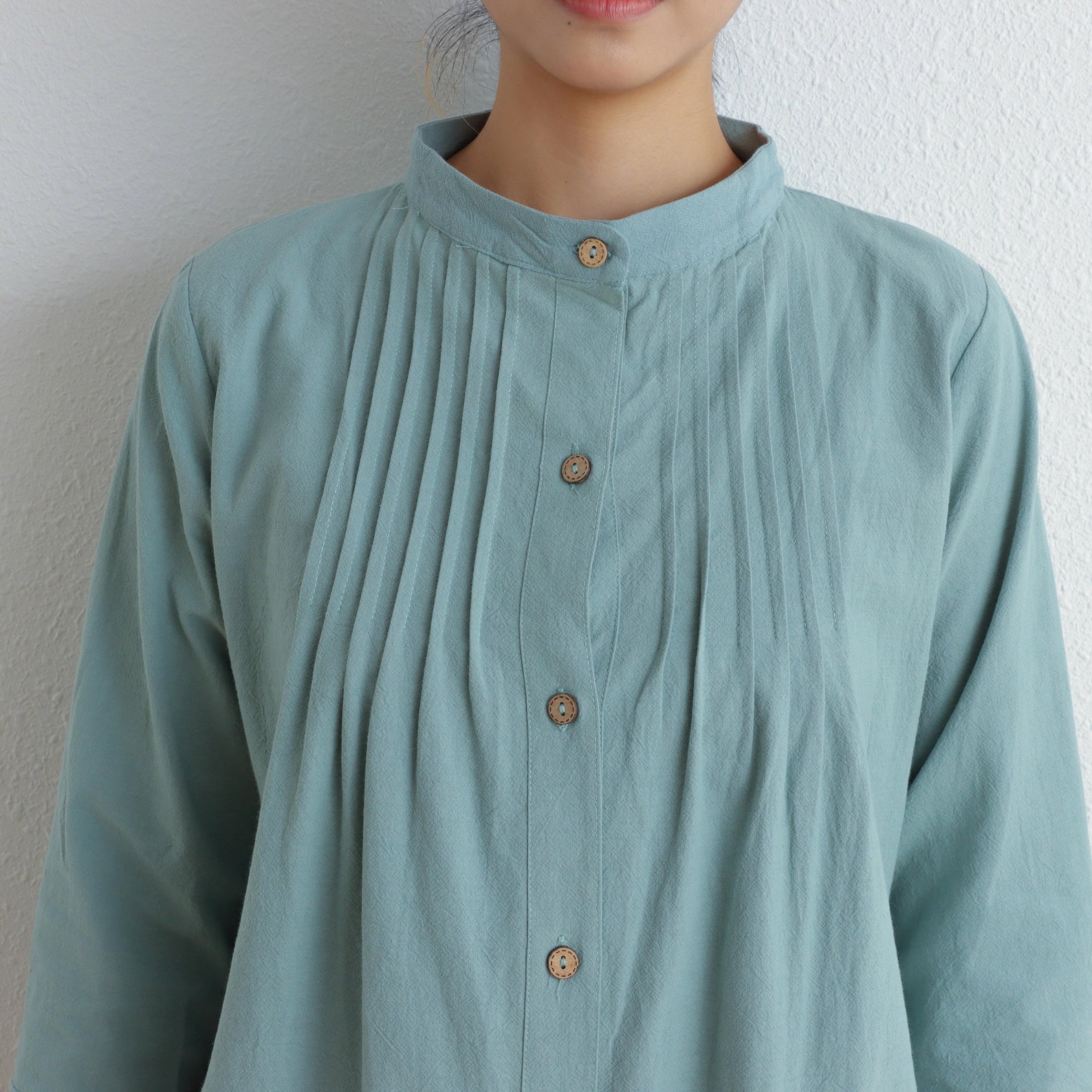 Women's Summer Cotton Tops 3/4 Sleeves Blouse Casual Loose - Etsy