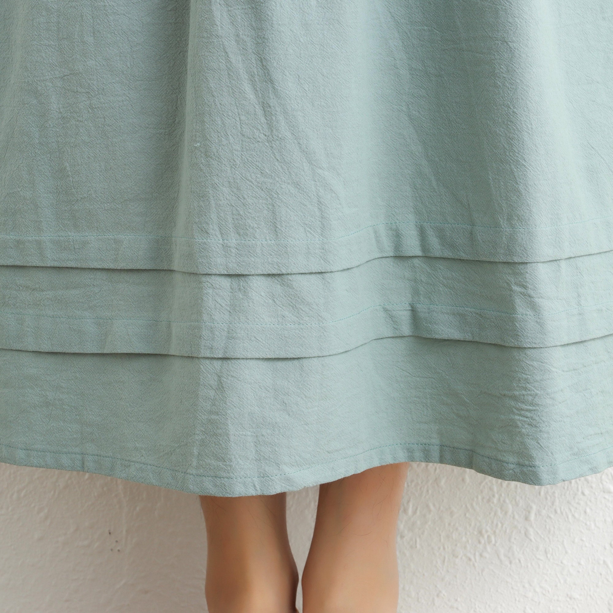 Women Cotton Dress Soft Casual Loose Robes Long Sleeves Shift - Etsy