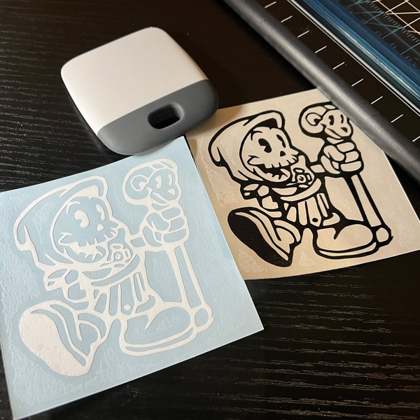 Skeletor Car Decal - Etsy