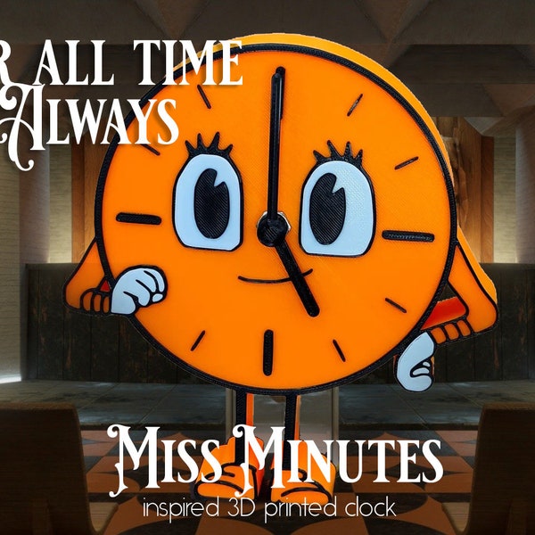 Miss Minutes Clock - Etsy