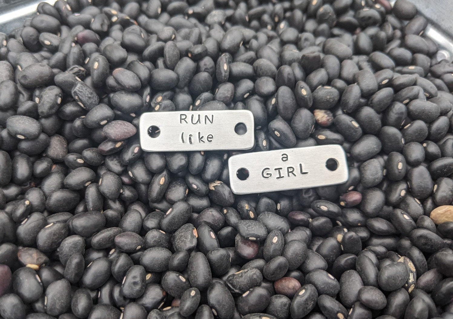 Custom Shoe Lace Tag Run Like a Girl Personalized Hand - Etsy UK