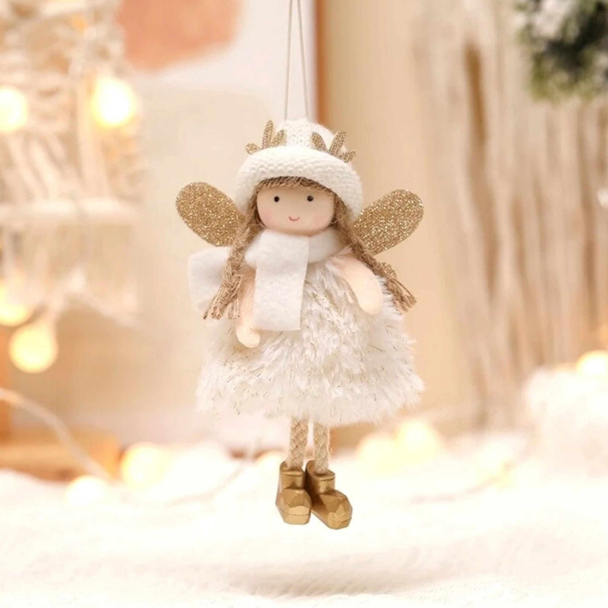 A Set of 3 Angel Doll - Christmas Angel Pendants Christmas Tree ...