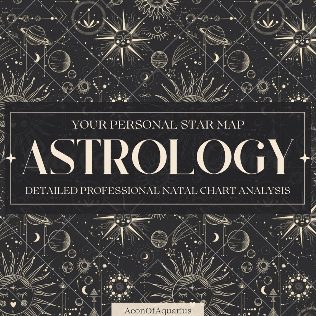 Detailed Natal Chart Interpretation | Astrology Reading | Personalized ...