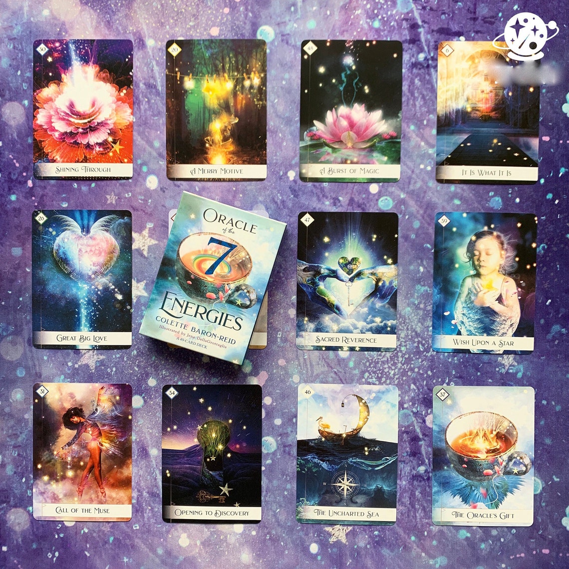 Oracle of the 7 Energies Tarot 49 deck Tarot gift | Etsy