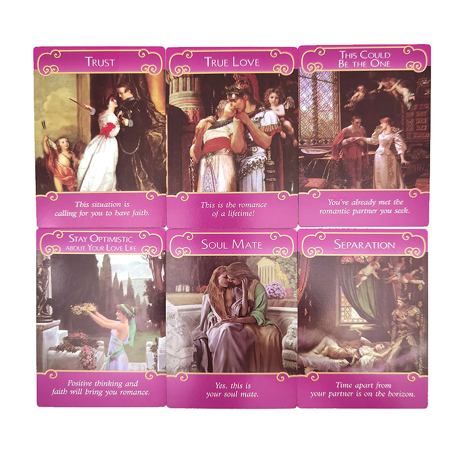 Romance Angels Oracle Cards Oracle Deck Card Beginner Etsy