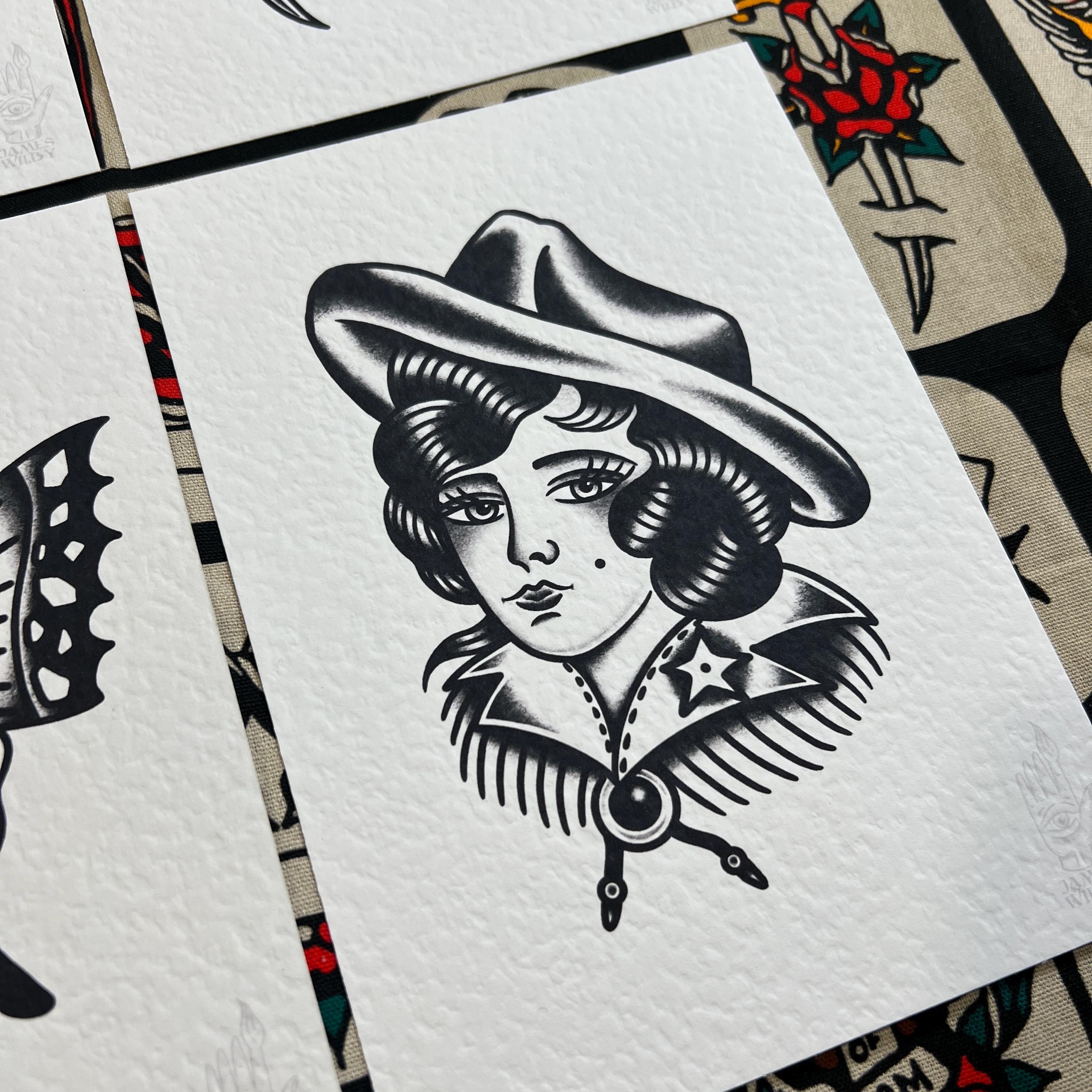 Blackwork Set 1 A5 TATTOO FLASH SHEET | Traditional Flash | Tattoo ...