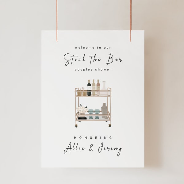 Stock the Bar - Etsy
