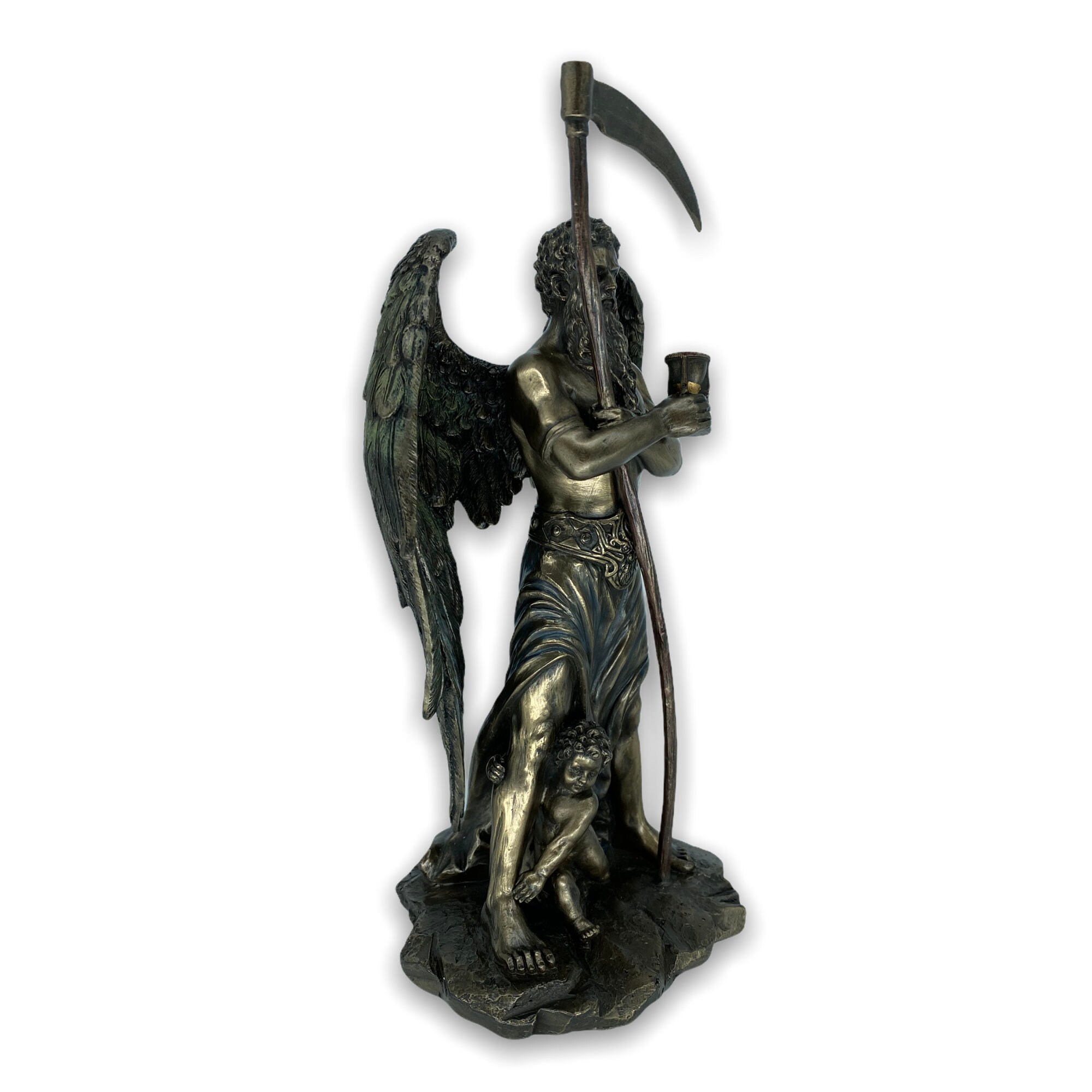 Chronos/khronos Greek Roman Father of Time Sculpture Very | Etsy