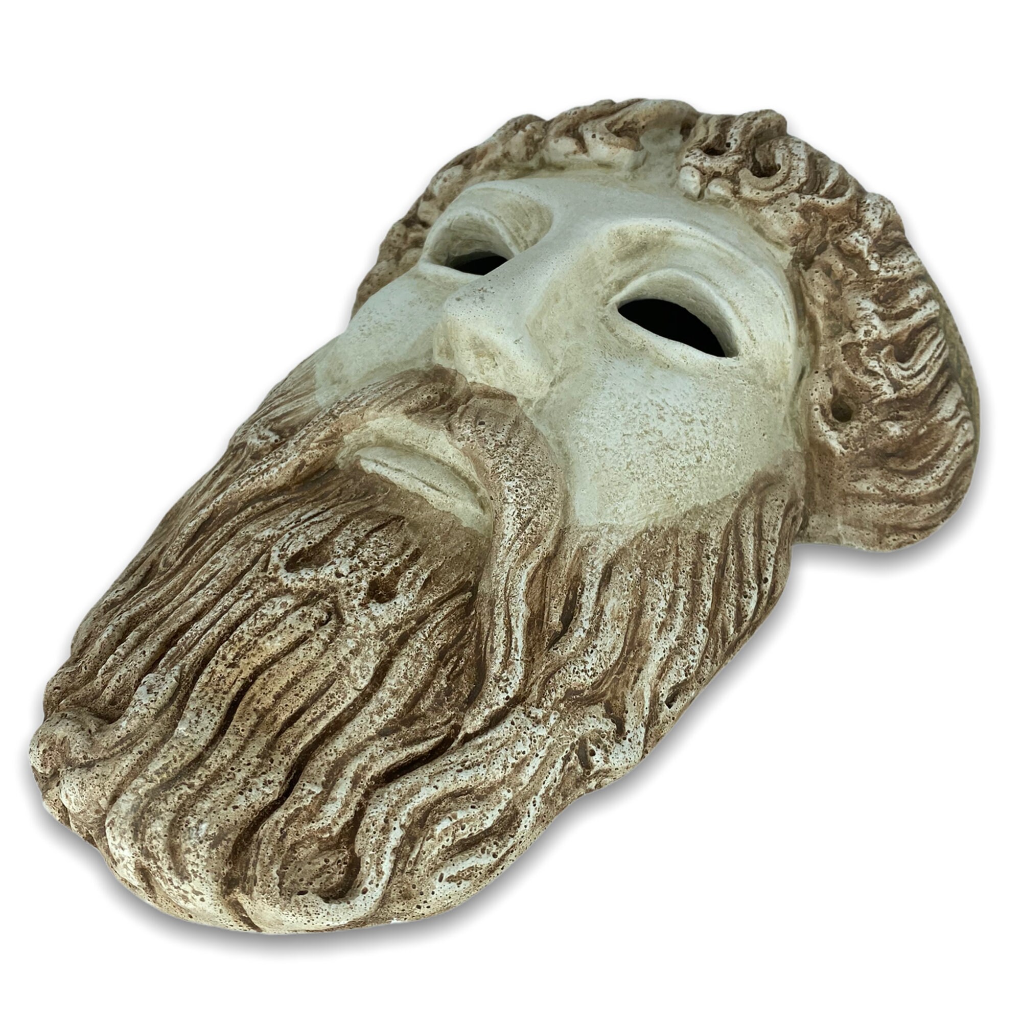 Zeus Wall Mask/king of the Greek Olympian Gods Handmade and | Etsy