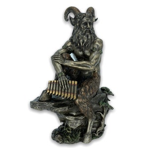 Pan Figurine / Greek Mythological God of the Wild / Very Detailed ...