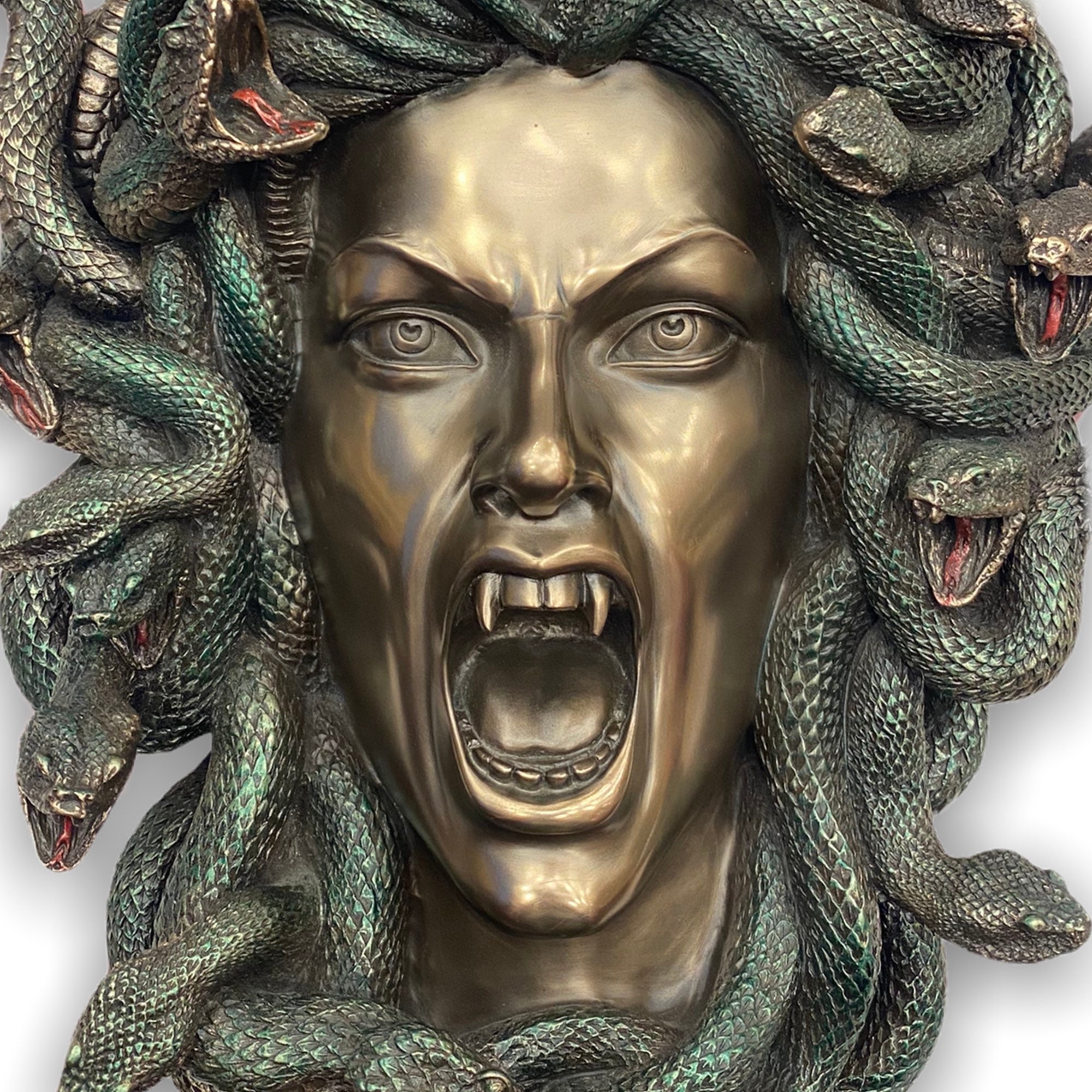 Medusa Skulptur/griechische mythologische monströse | Etsy