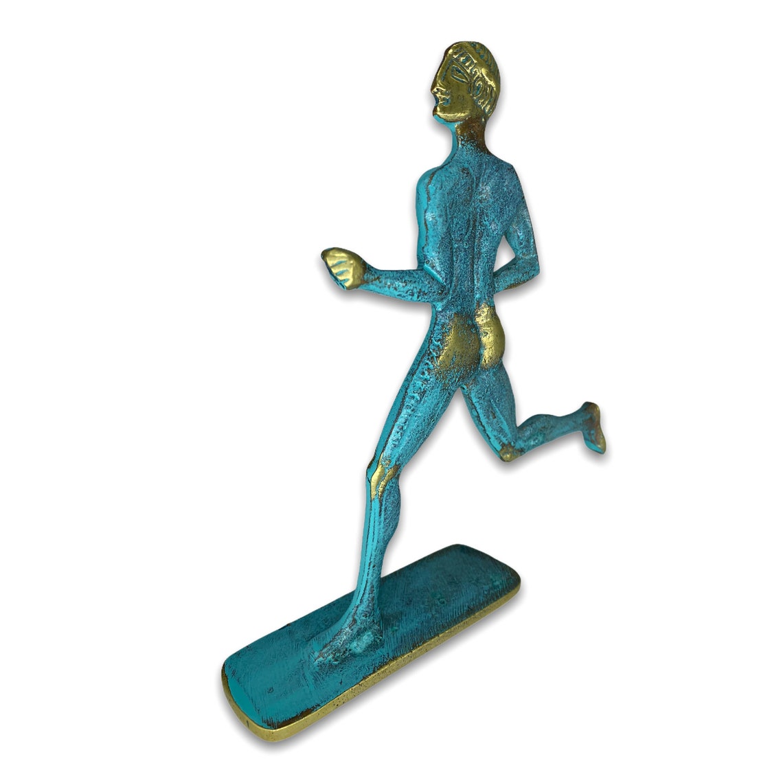 Greek Runner / Ancient Athlete / Handmade and Hand Painted - Etsy