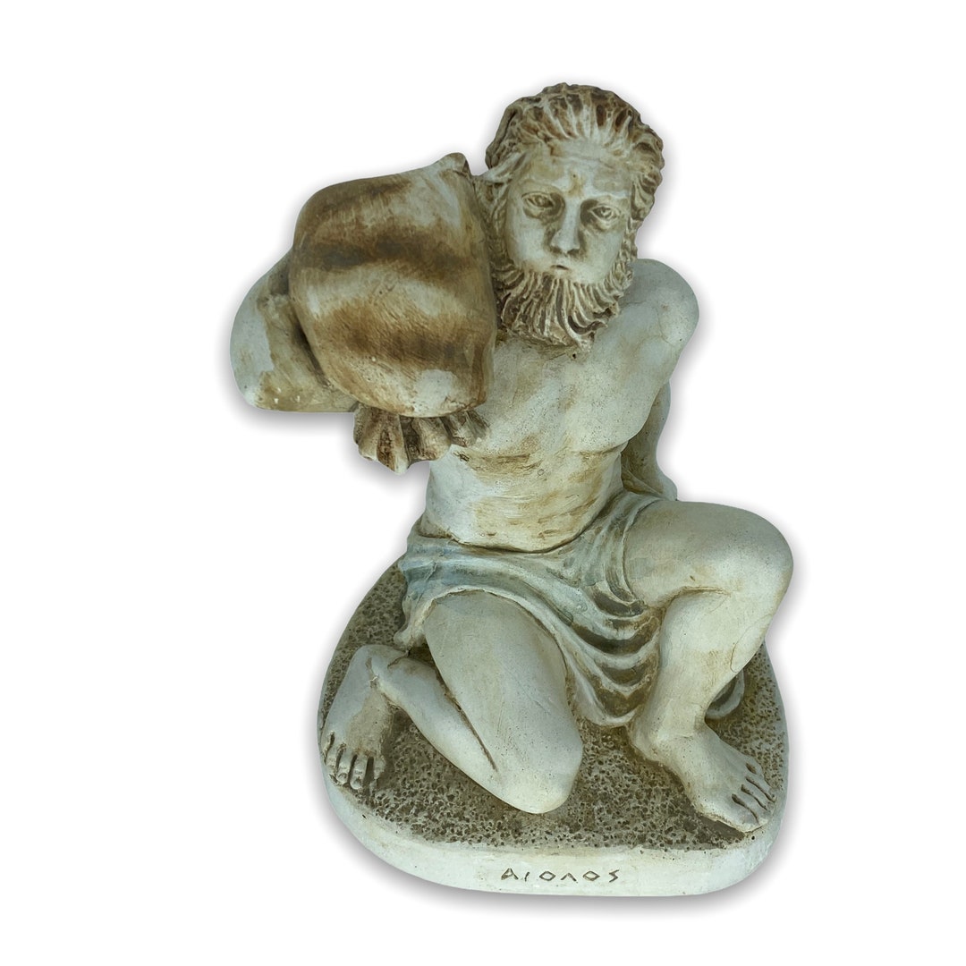 Aeolus Ancient Greek God of Wind / Handmade and Hand Painted Casting ...