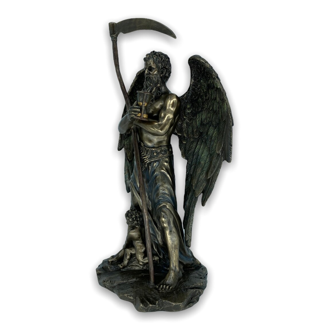 Chronos/khronos Greek Roman Father of Time Sculpture Very | Etsy