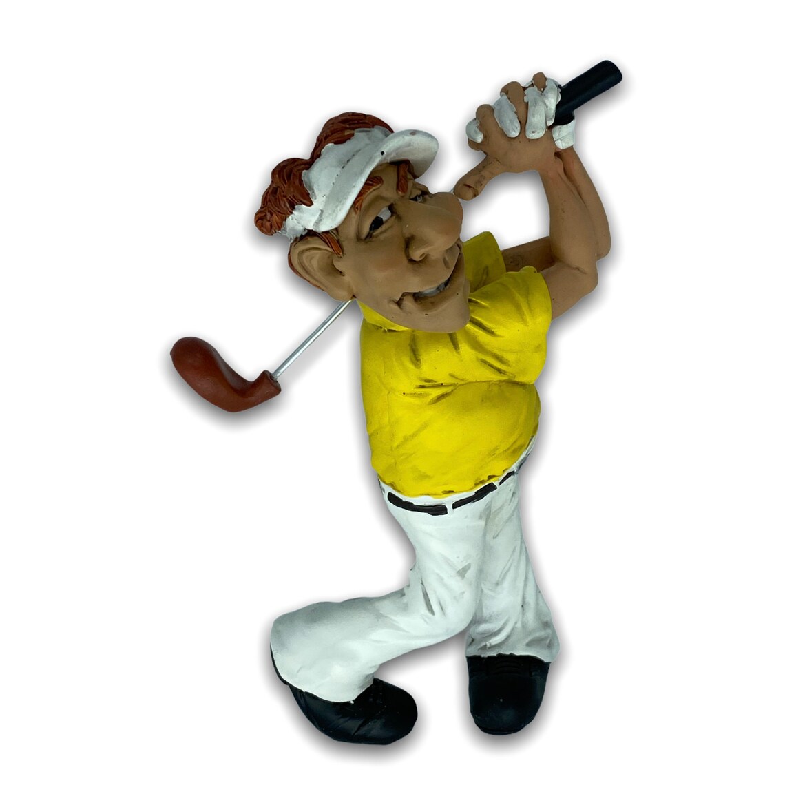 The GOLFER Funny Job Figurine /The Comic World Certified | Etsy