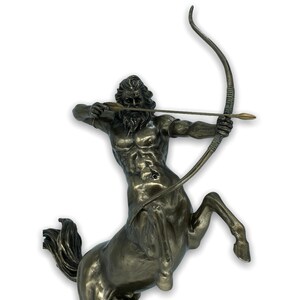 Centaurus Greek Mythological Creature/half Man Half Horse Sculpture Very Detailed Bronze Plated ...