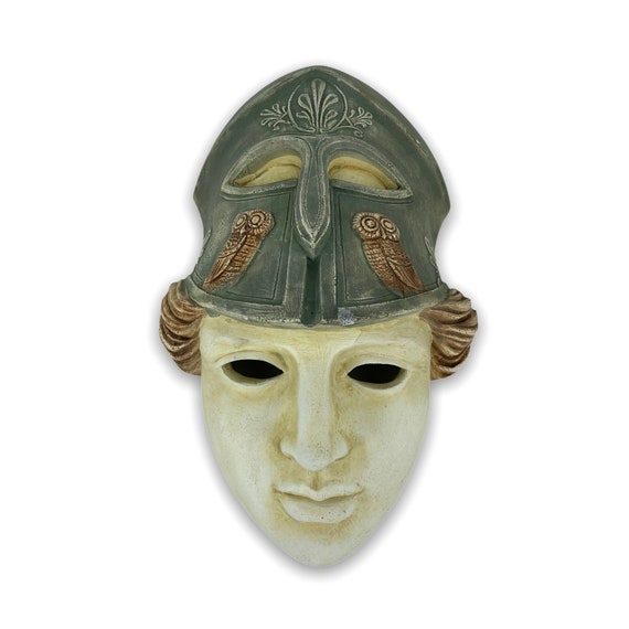 Athena/minerva Wall Mask Greek Roman Olympian Goddess of | Etsy