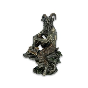 Pan Figurine / Greek Mythological God of the Wild / Very Detailed ...