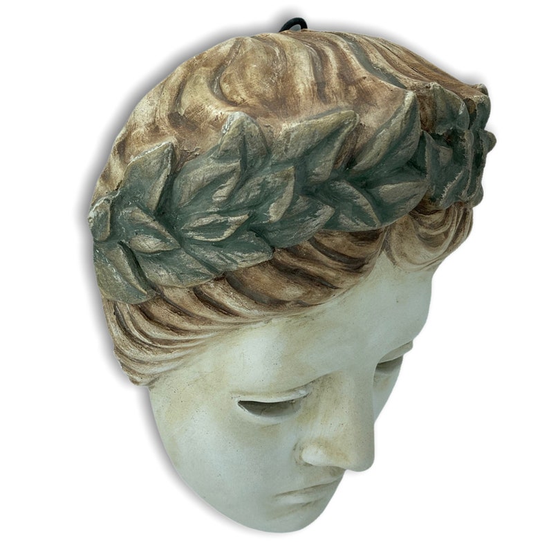 Apollo Wall Mask/greek Roman God of Music/handmade and Hand | Etsy