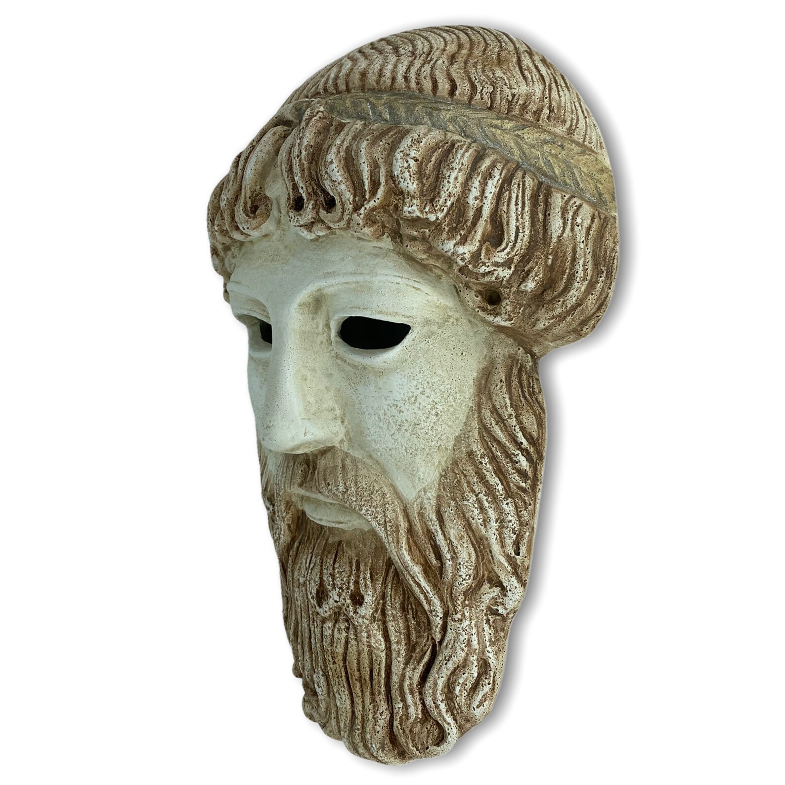 Zeus Wall Mask/king of the Greek Olympian Gods Handmade and | Etsy