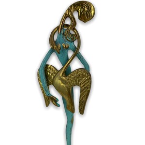 Leda / Greek Queen of the Ancient Greek Cty Sparta Solid Bronze ...