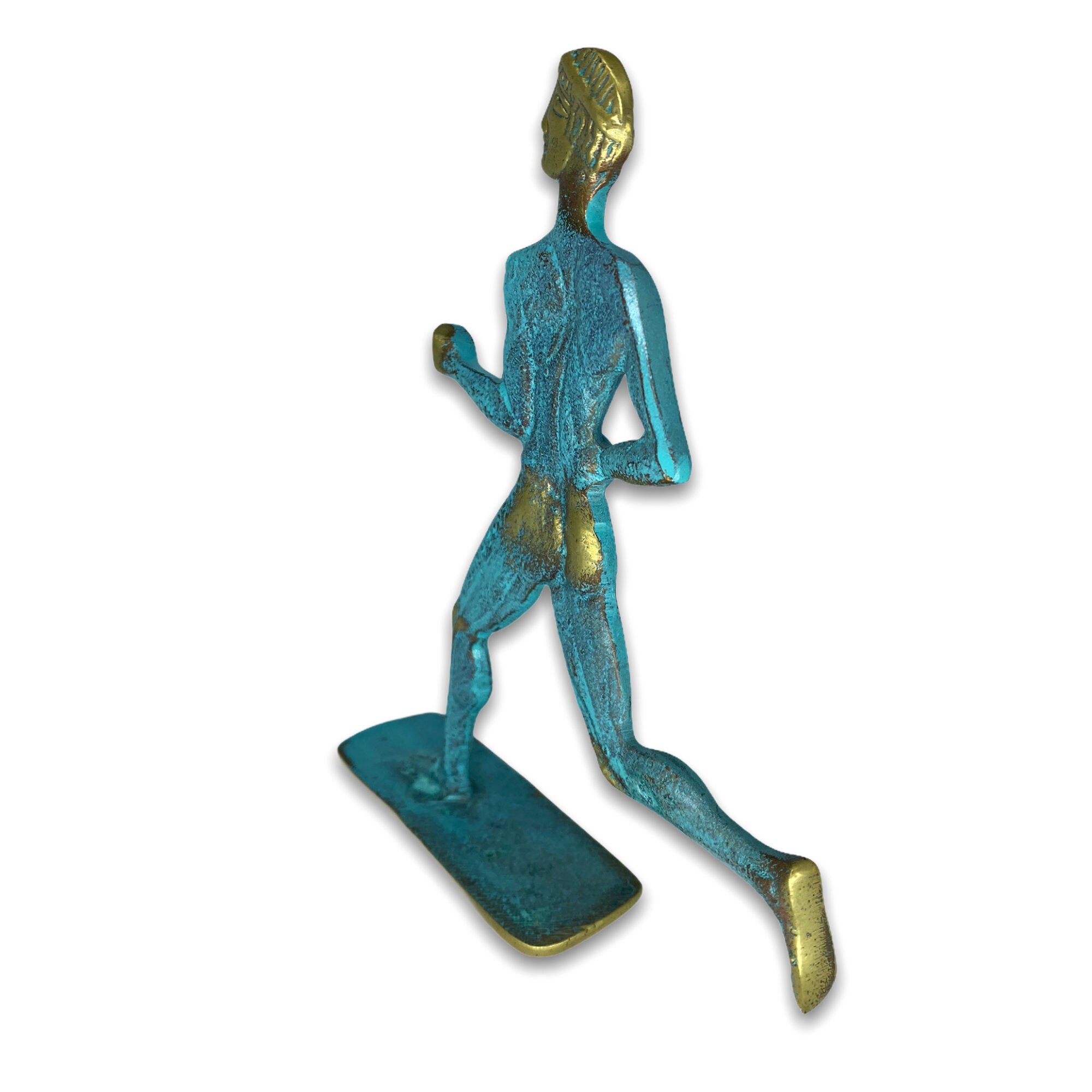 Greek Runner / Ancient Athlete / Handmade and Hand Painted - Etsy