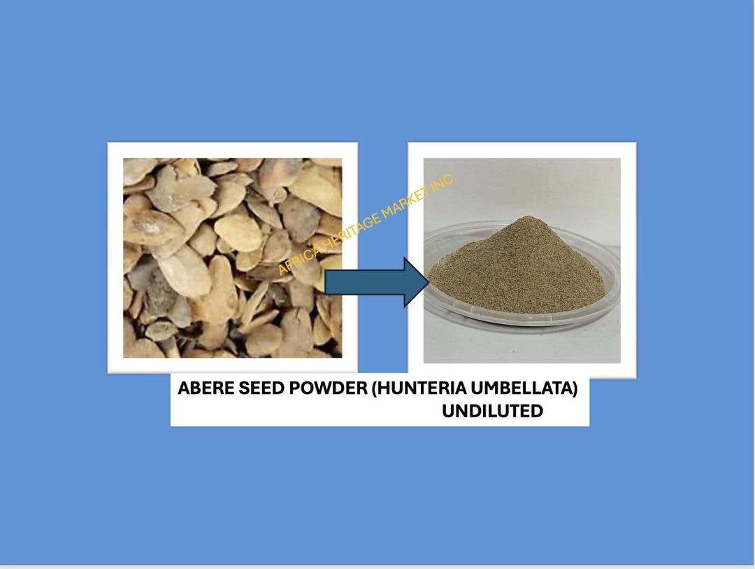 Abere Seed Powder (hunteria Umbellata) - Etsy