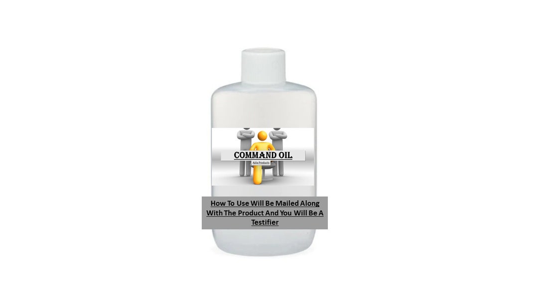 Command Oil: Manifest Your Dreams - Etsy