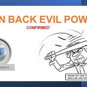 Turn Back Evil Powder - Etsy