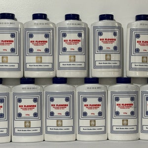 SIX FLOWERS Talcum Powder - Etsy