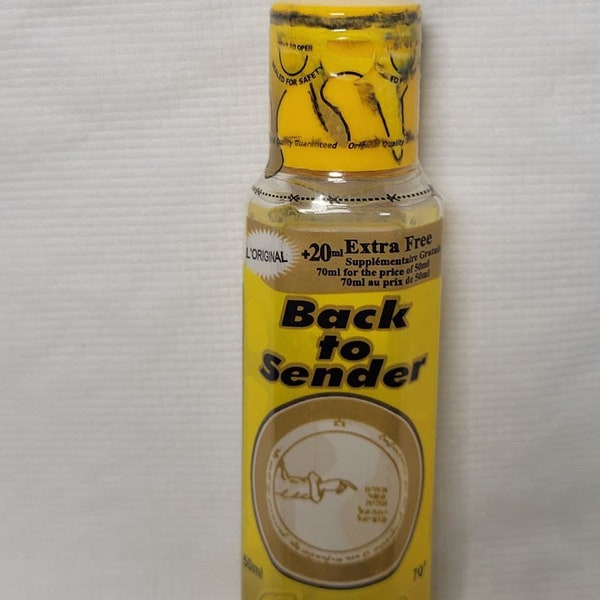 Back to Sender Perfume - Etsy