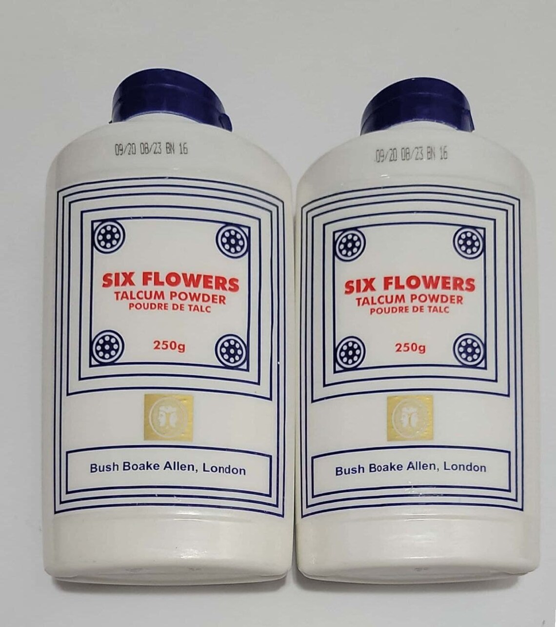 SIX FLOWERS Talcum Powder X2 - Etsy
