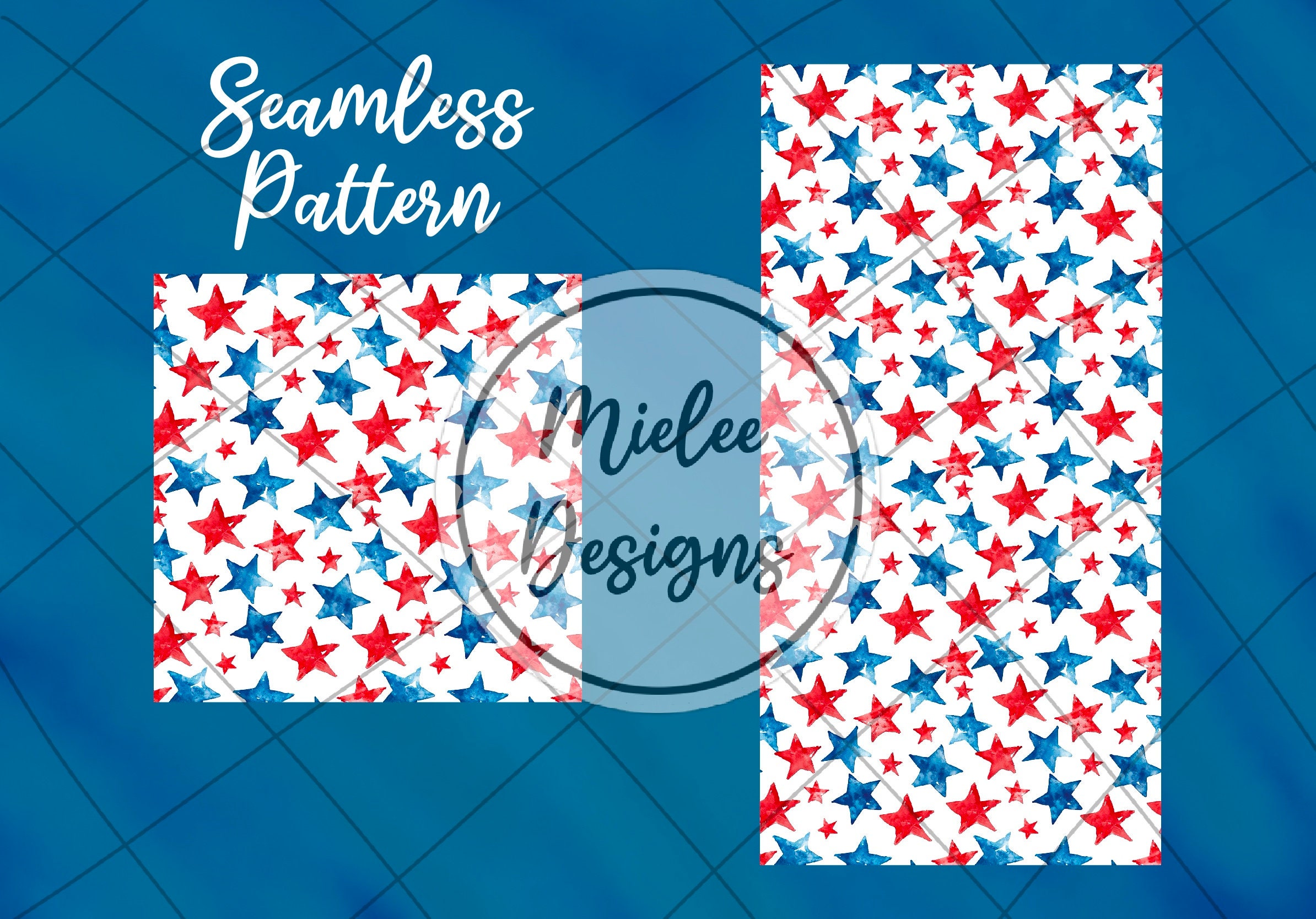 Independence Day, 4th of July Patriotic Watercolor Digital Paper Pack ...
