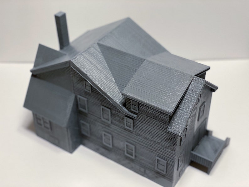 Custom 3D Printed House Model DETAILED - Etsy