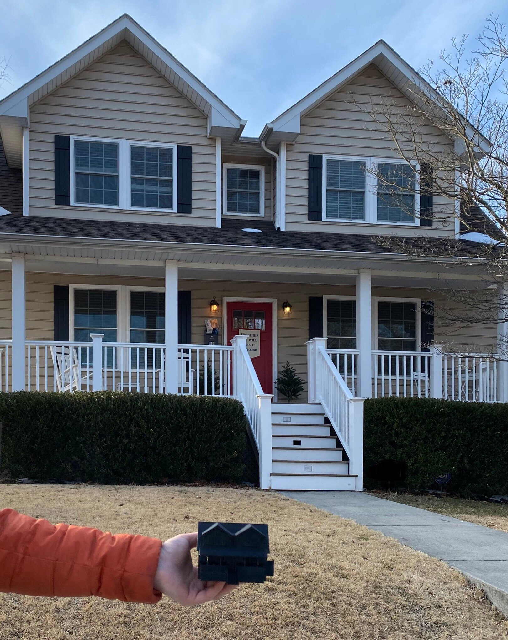 Custom 3D Printed House Model STANDARD - Etsy