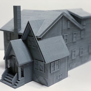Custom 3D Printed House Model DETAILED - Etsy