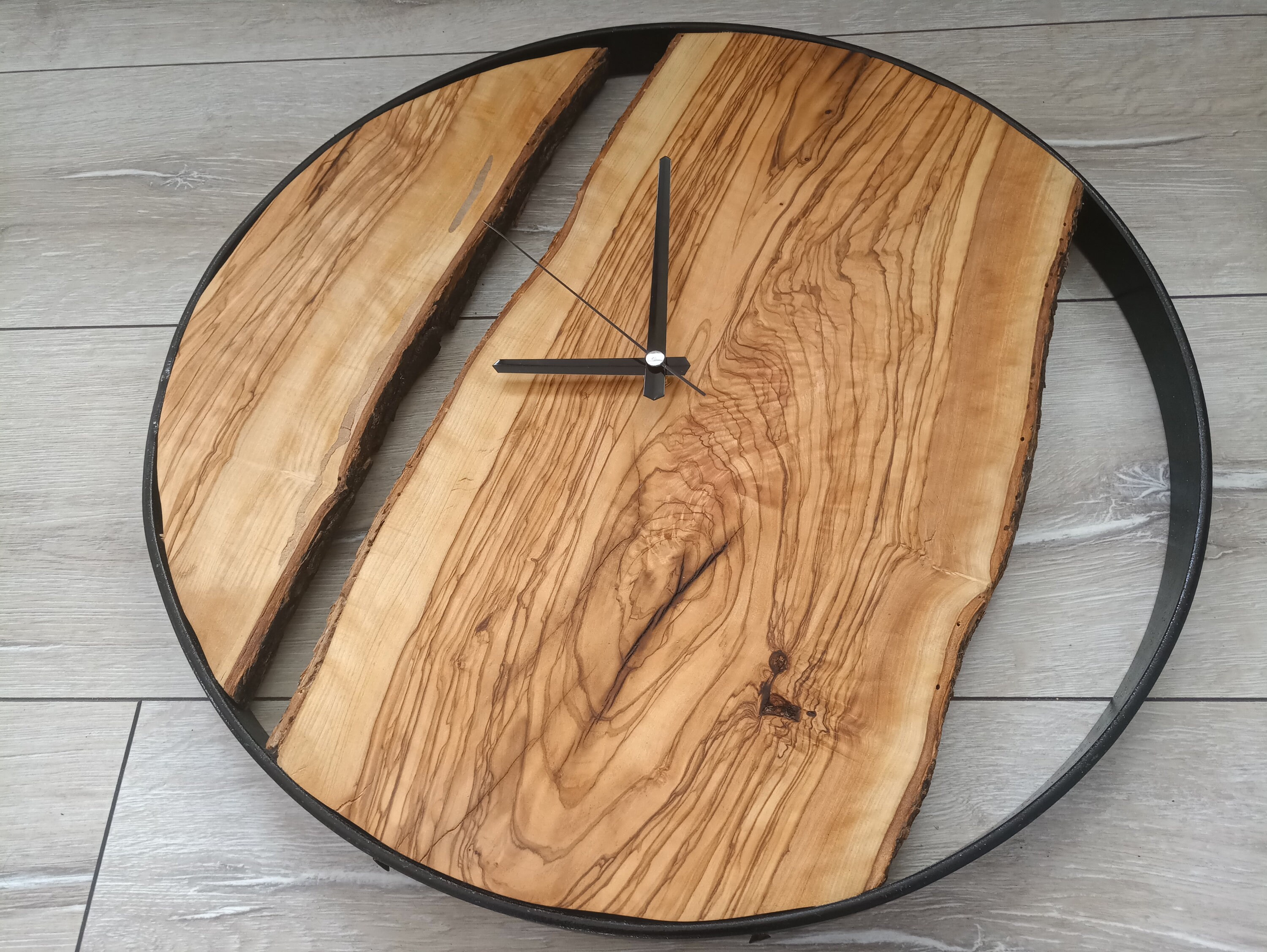 18 Wood Clock Tree Slice Clock Natural Wood Clock - Etsy