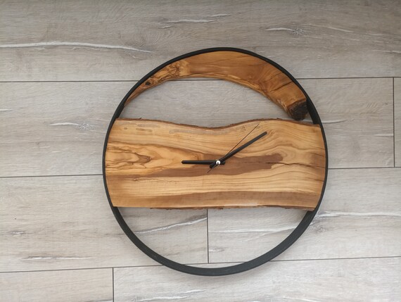 18 Made to Order Live Edge Clock Wood Clock Rustic | Etsy
