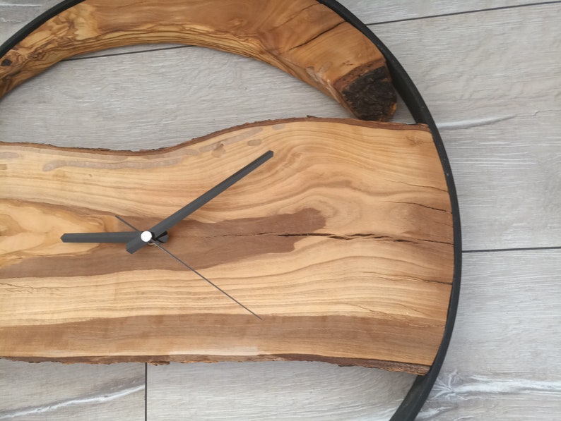 18 Made to Order Live Edge Clock Wood Clock Rustic - Etsy