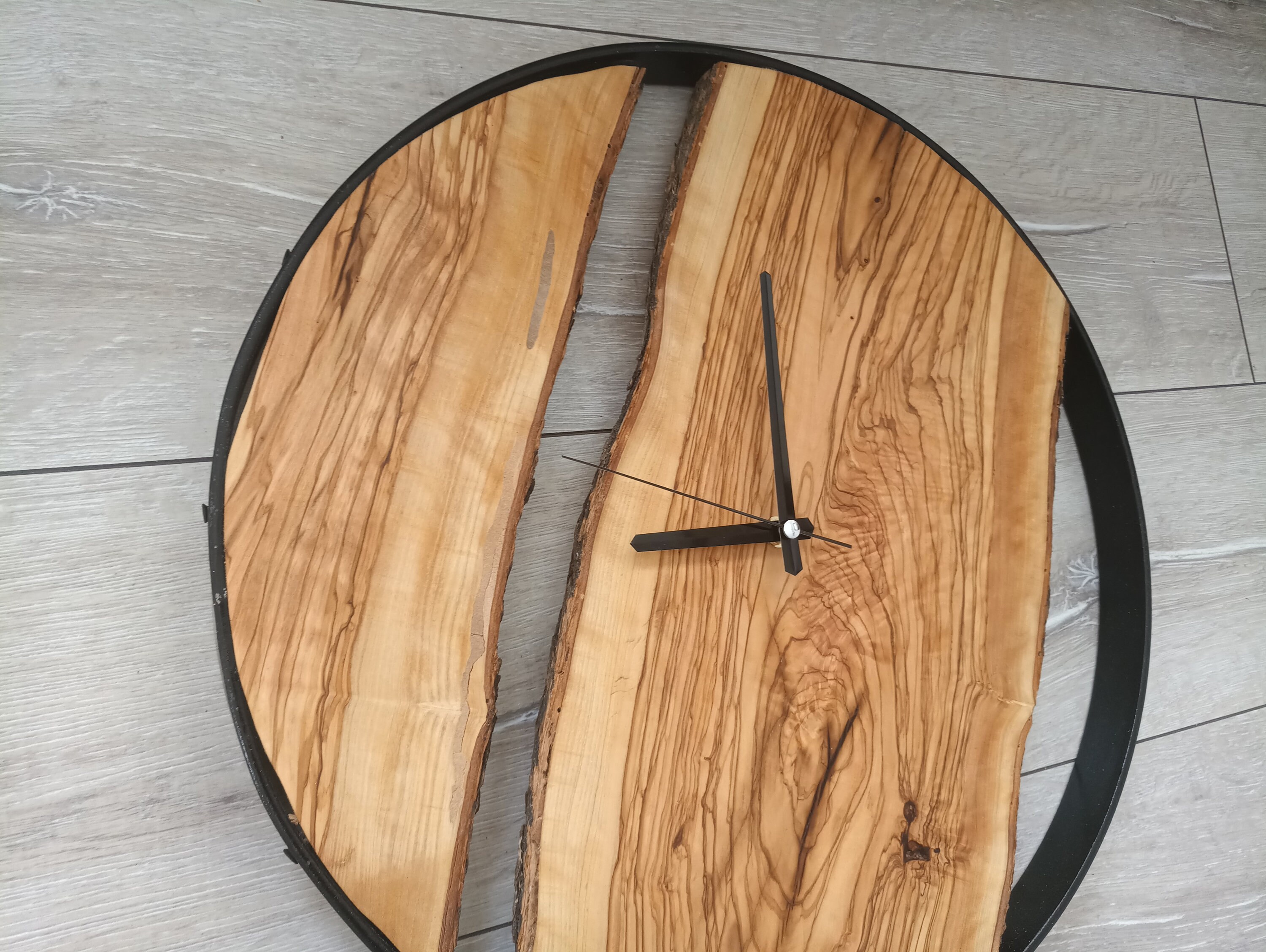 18 Wood Clock Tree Slice Clock Natural Wood Clock - Etsy