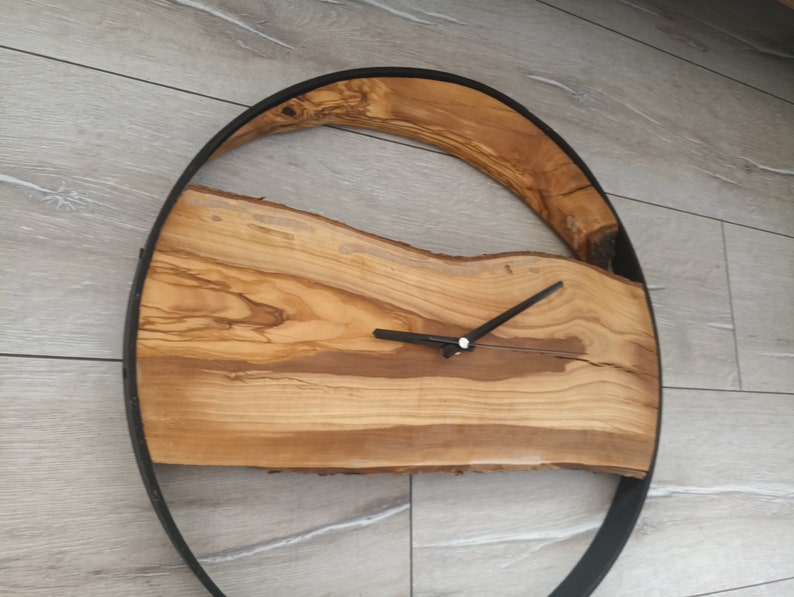 18 Made to Order Live Edge Clock Wood Clock Rustic - Etsy