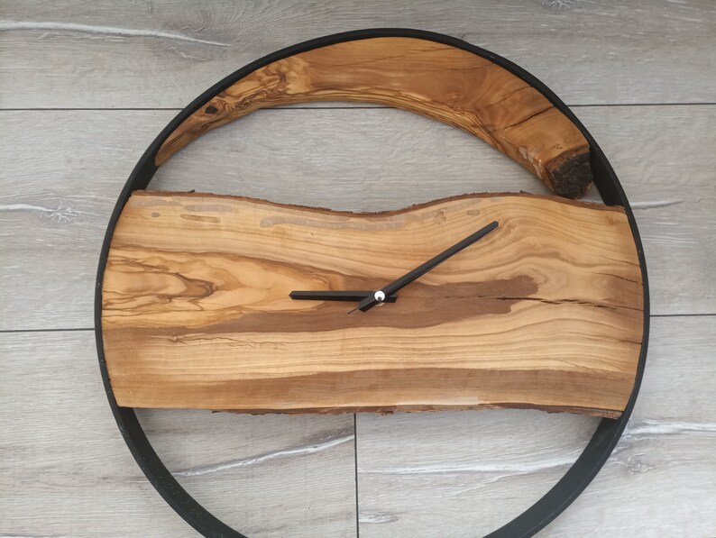 18 Made to Order Live Edge Clock Wood Clock Rustic - Etsy