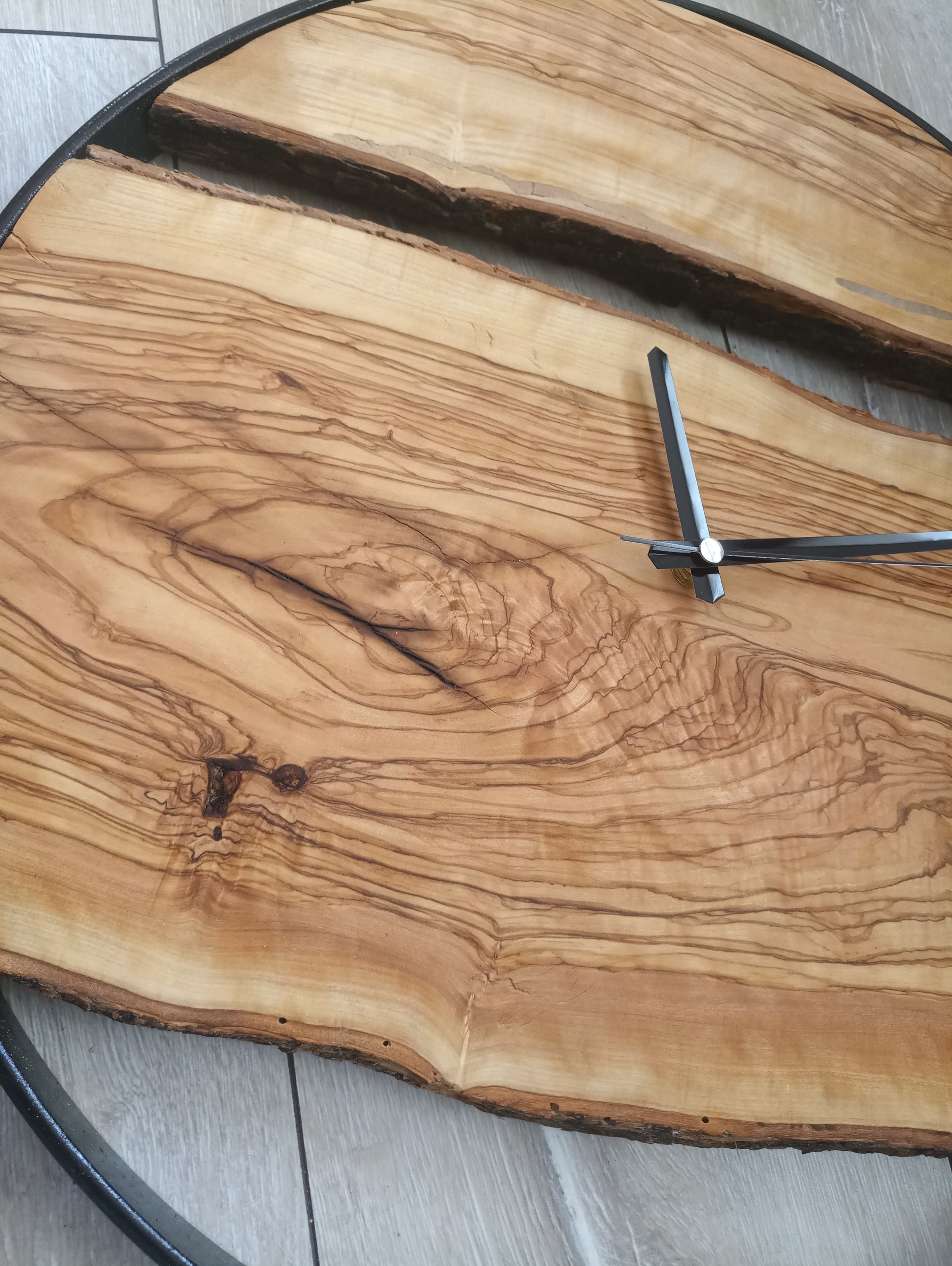 18 Wood Clock Tree Slice Clock Natural Wood Clock - Etsy