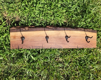 Coat Rack Live Edge - Etsy