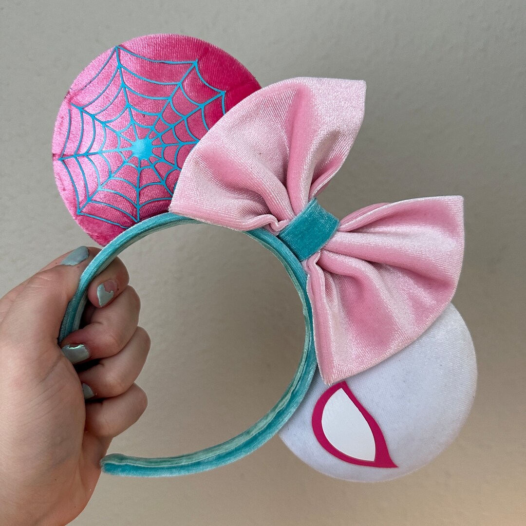 Spiderwoman Gwen Stacy Mouse Ears / Into the Spiderverse / - Etsy